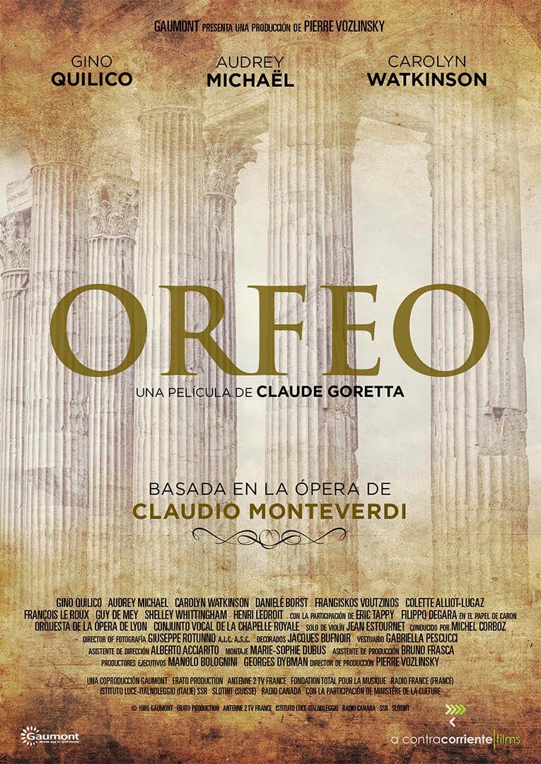 Orfeo (ópera) ver online - Orfeo Filmin
